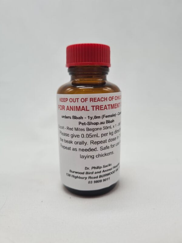 Exzolt – Red Mites Be-gone - Pet-shop.au